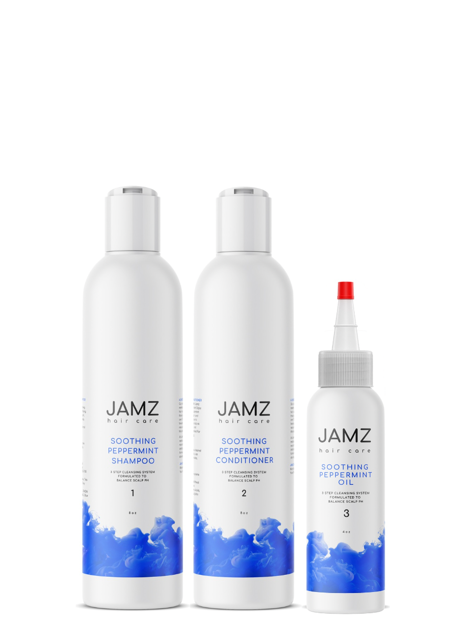 Soothing Peppermint System – Jamz Hair Care